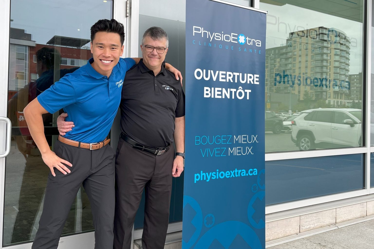 New PhysioExtra clinic in the Cité du Parc of Sherbrooke - PhysioExtra